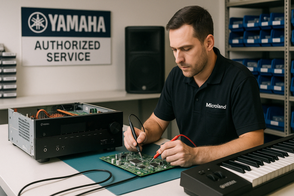 Microland is an Authorized Yamaha Service Center - Microland | Reverse Logistics Solutions